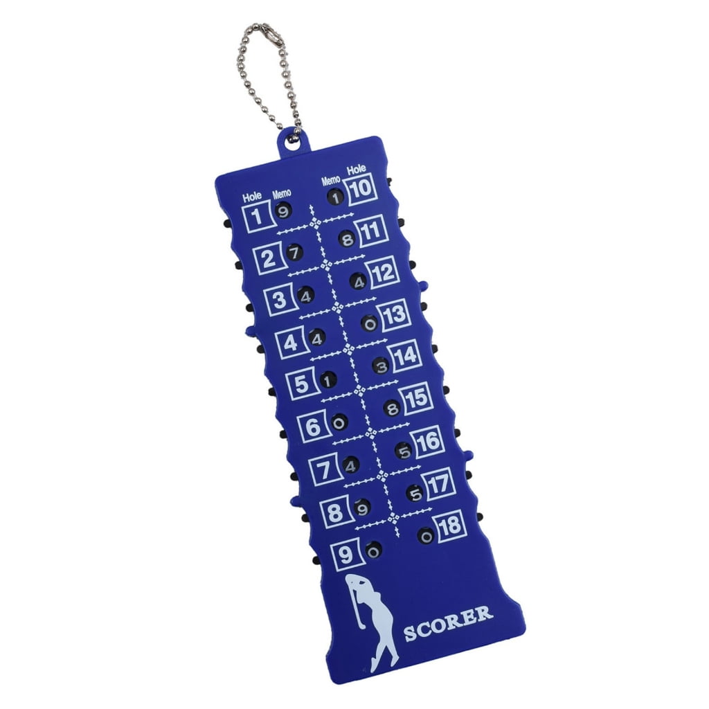CIYISON Golf Score Counter Golf Strokes Counter Keychain 18 Hole Golf ...