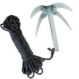 CIYISON Grass Puller 4 Claw Anchors Sickle Water Grass Plant Cutter ...