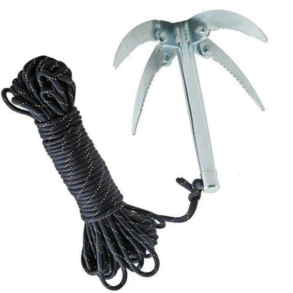 CIYISON Grass Puller 4 Claw Anchors Sickle Water Grass Plant Cutter ...
