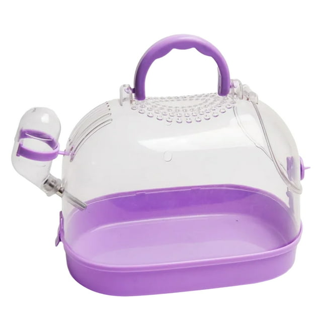 CIYISON GuineaPigs Travel Cage Hamster Carriers Box Small Ventilable ...