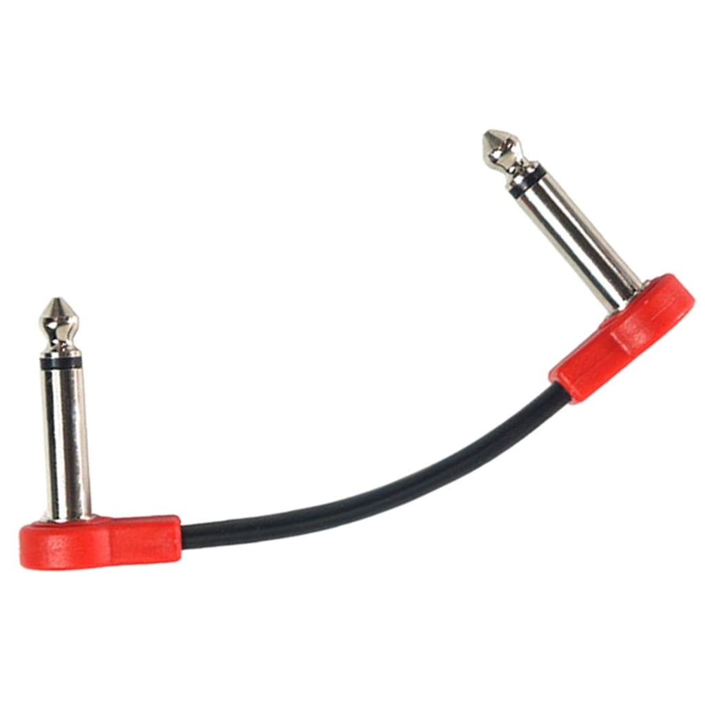 CIYISON Guitar Patches Cables 6.35mm Right Angle Guitar Effect Pedal ...