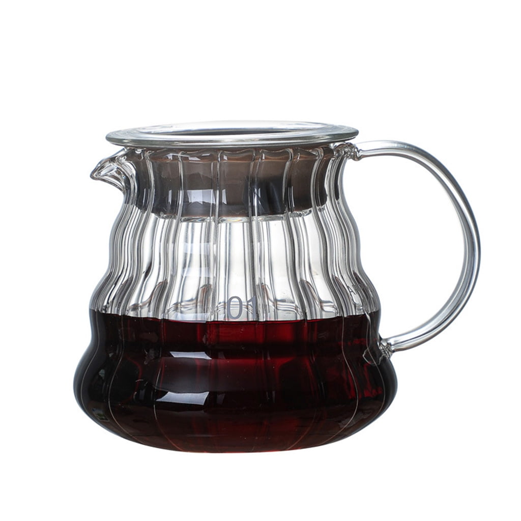 CIYISON Heat Resistant High Borosilicate Glass Coffee Maker Come Coffee ...