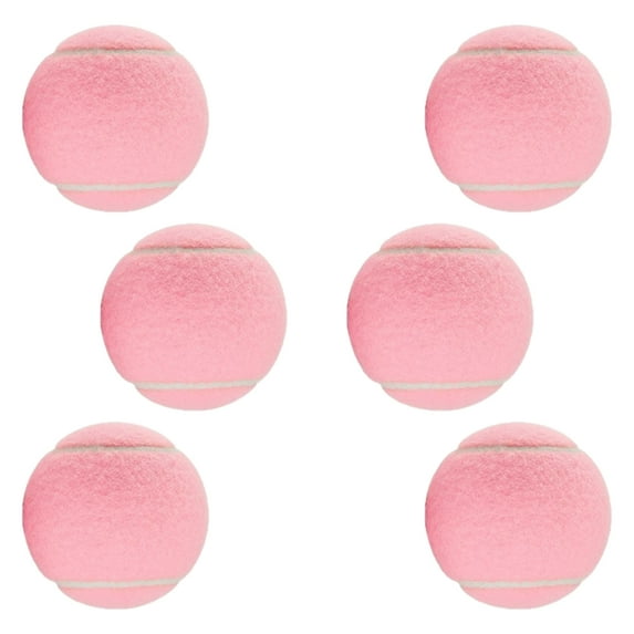 CIYISON High Bounce Pink Tennis Balls Indoor Outdoor Tennis Balls ...