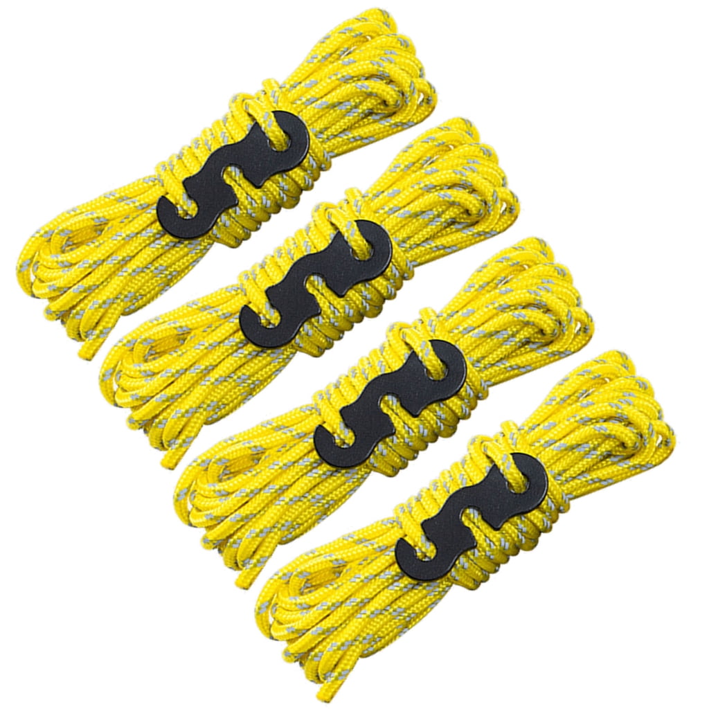 CIYISON Hiking Awning Tent Reflective Tent Guy Rope, Light Weight Tent ...