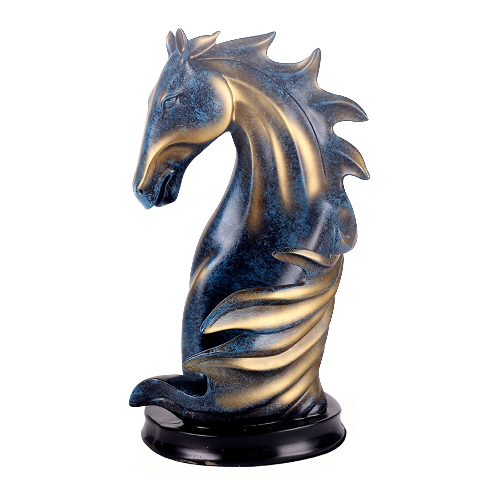 CIYISON Horse Shape Wine Rack Resin Statue Wine Bottle Holder Display ...