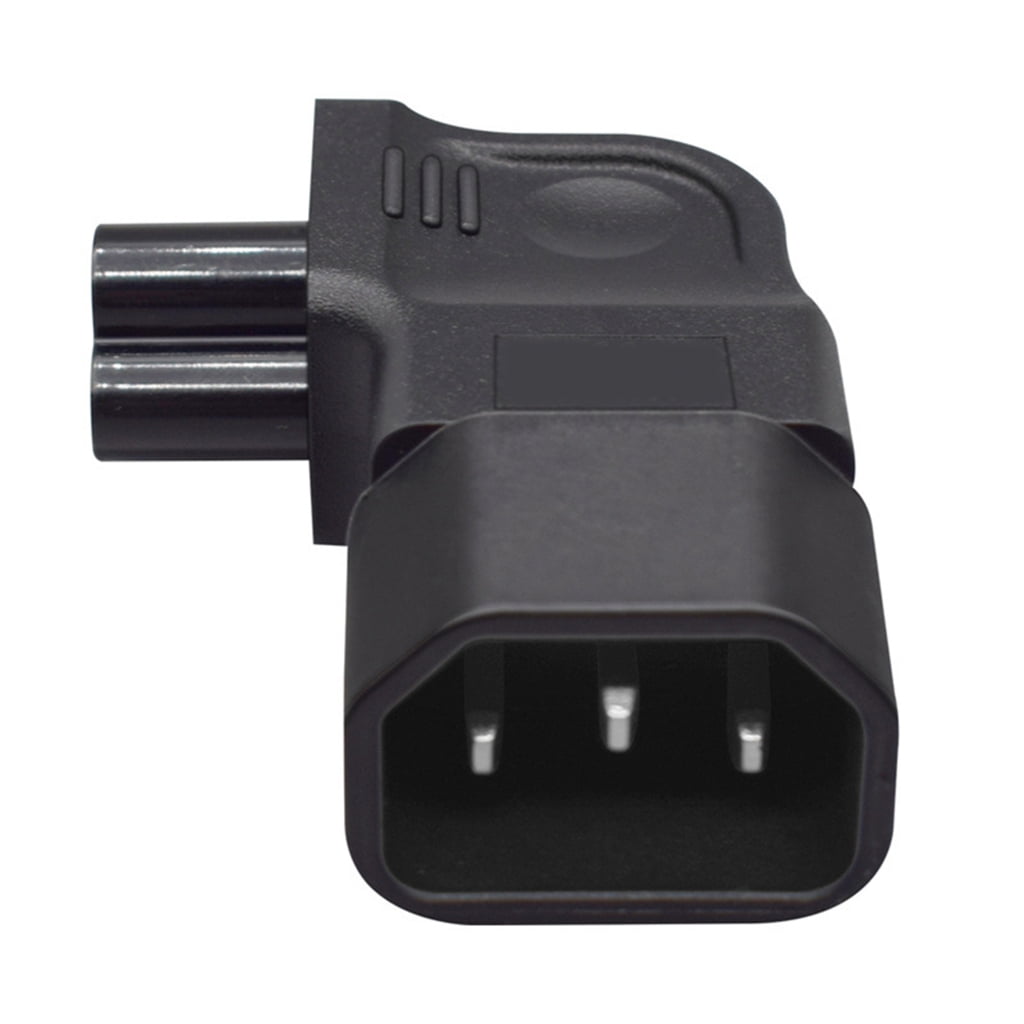 CIYISON IEC320 Male C14 to Female C5 Socket Power Adapter Converters ...