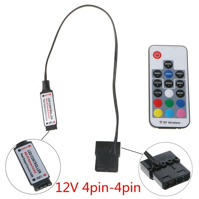 CIYISON IR RF USB RGB Remote Wireless LED Controller Dimmer Infrared ...