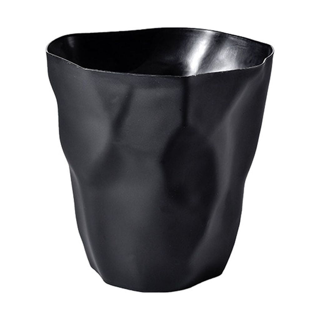 CIYISON Irregular Trash Can Modern Plastic Garbage Rubbish Bin Waste ...