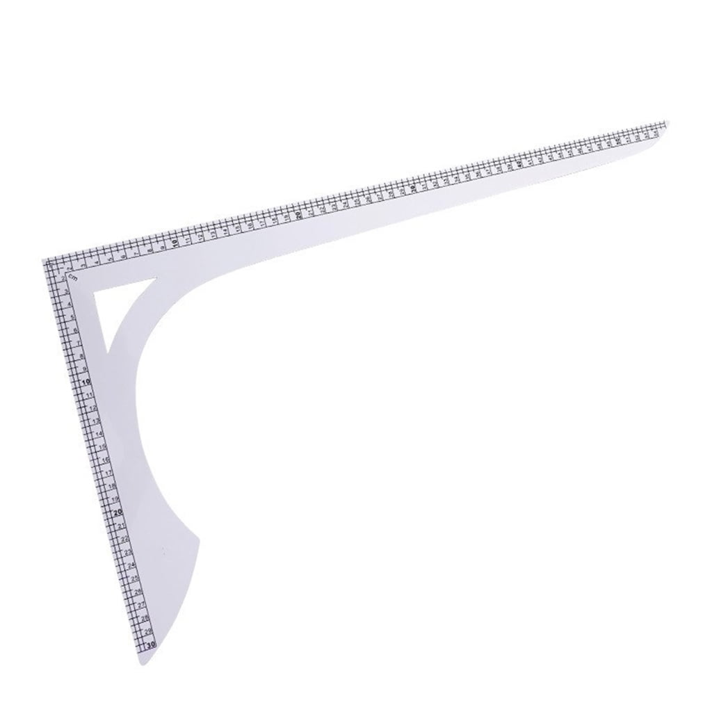 CIYISON L Shape Curved Ruler L Shape Sewing Ruler Quilting Ruler Right ...