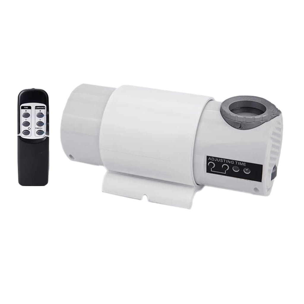 CIYISON LED Wall Projection Clock with Adjustable Brightness and Arabic ...