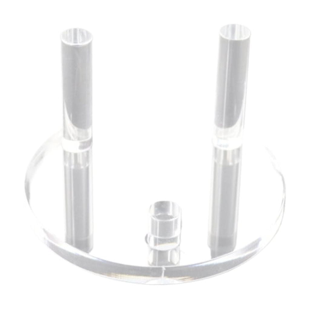 CIYISON Large Acrylic Display Stand for Agate and Mineral Transparent ...