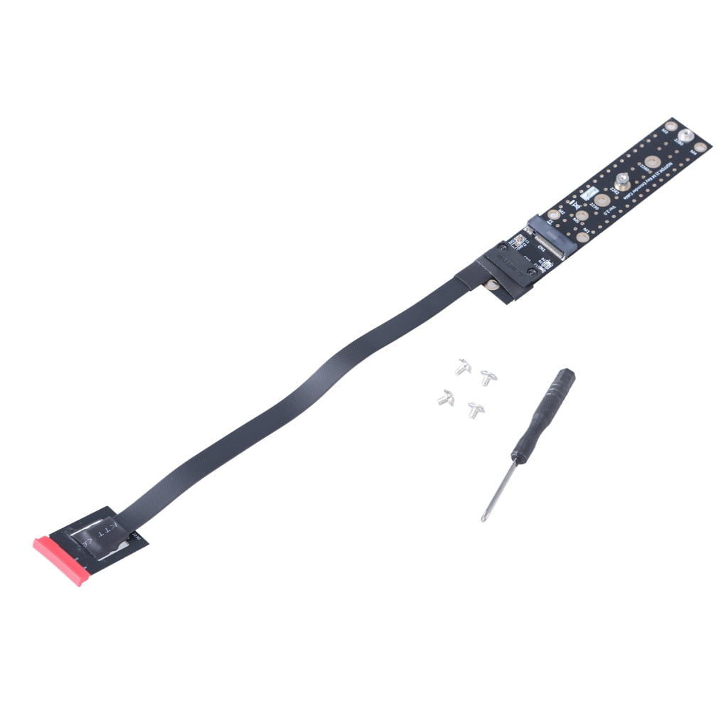 CIYISON M.2 NVMe SSD Extension Cable SSD Risers Card M.2 (A+E) Key To M ...