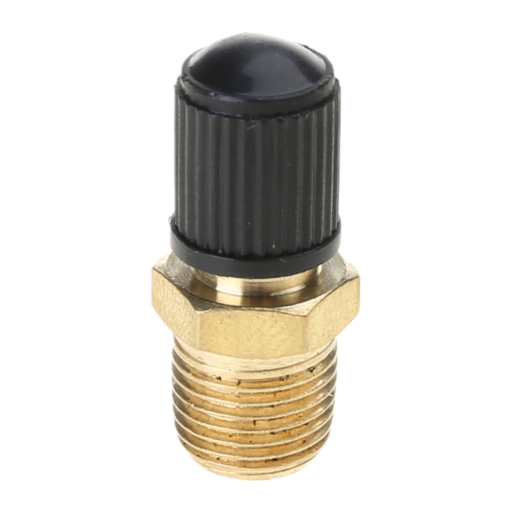 CIYISON Male Tank Valve Includes Plastic Cap Brass Air Compressor Tank ...
