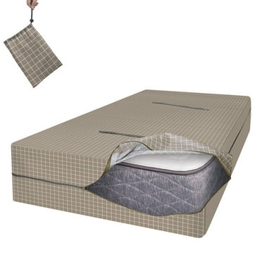 A n g Q i Full Size Heavy Duty Mattress Cover with Strong Zipper and ...