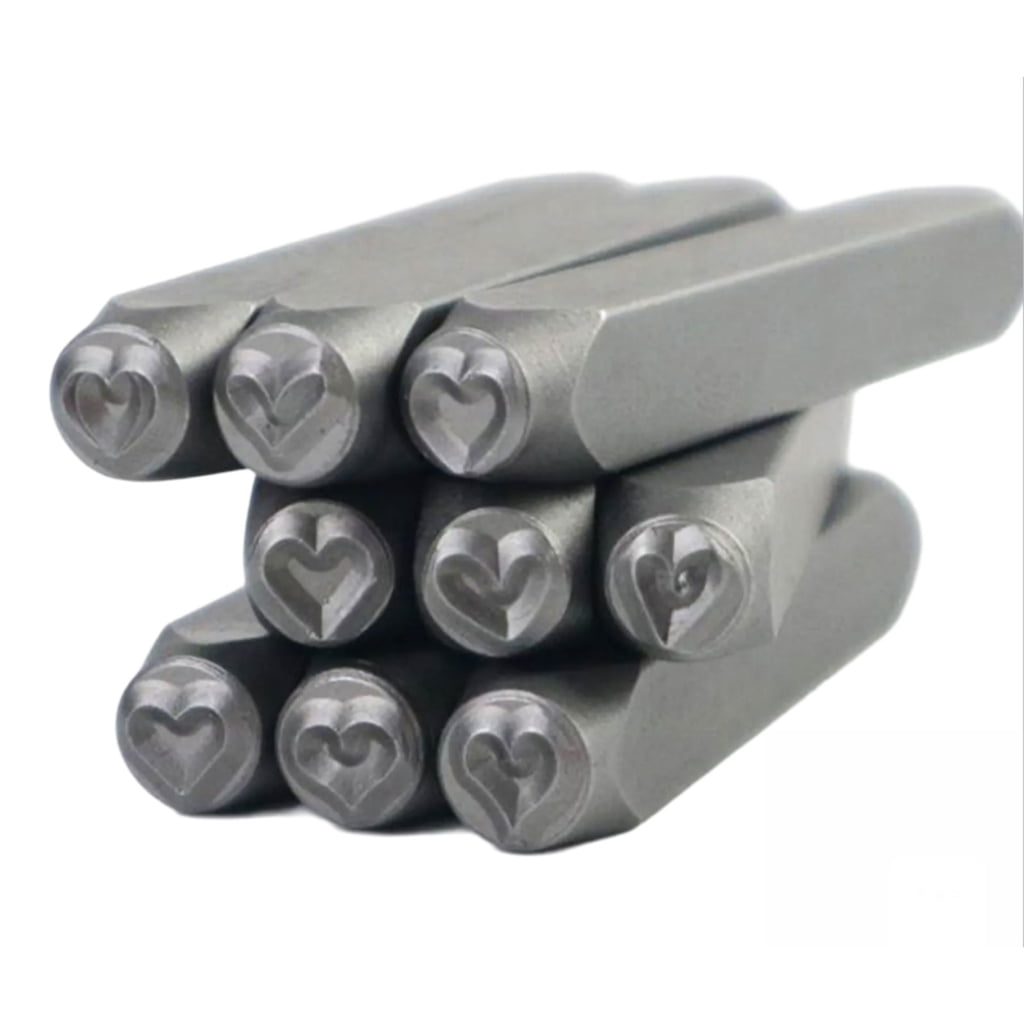 CIYISON Metal Punch Stamp for Punching Jewelry Making Heart Stamping ...