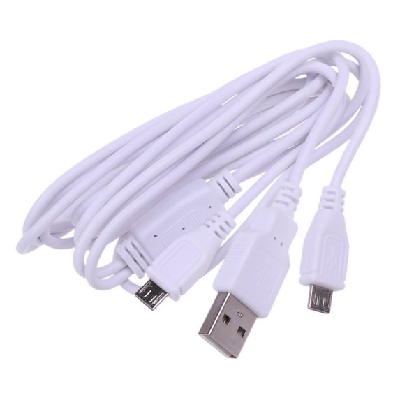 CIYISON Micro USB Splitter Cable Dual Micro USB to USB 2.0 Y Splitter ...