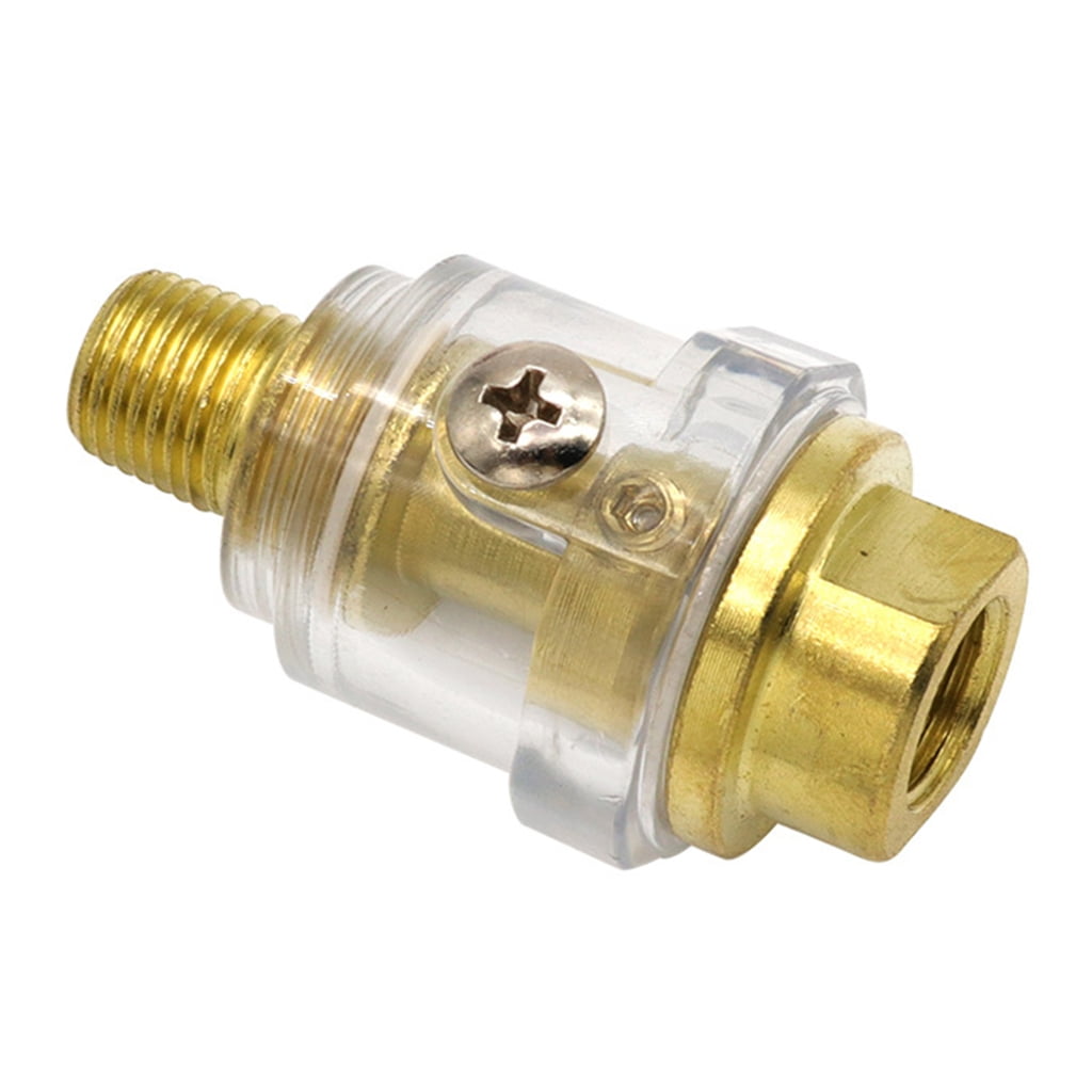 CIYISON Mini In Line Airs Tool Oil Lubricator for Pneumatic Tool Airs ...