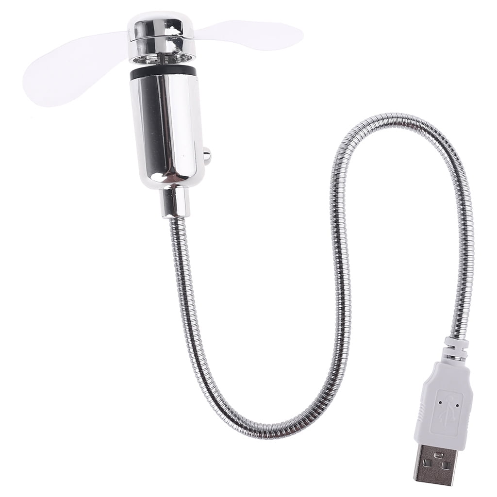 CIYISON Mobile USB Fan Portable Cooling Mini Quiet Gooseneck Fan for ...