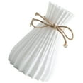 CIYISON Modern Plastic Flower Holder With Natural Rope Detailing ...