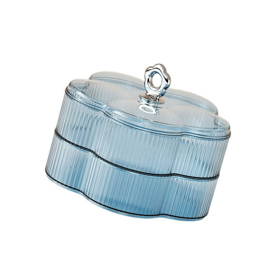 CIYISON Modern Two Tiers Plastic Fruit Basket Snacks Tray Kitchen ...