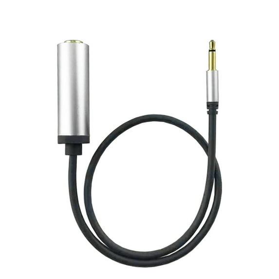 CIYISON Mono Sound Cable 3.5mm Male to 6.35mm Female Cord Quality PVC Coating - Walmart.com