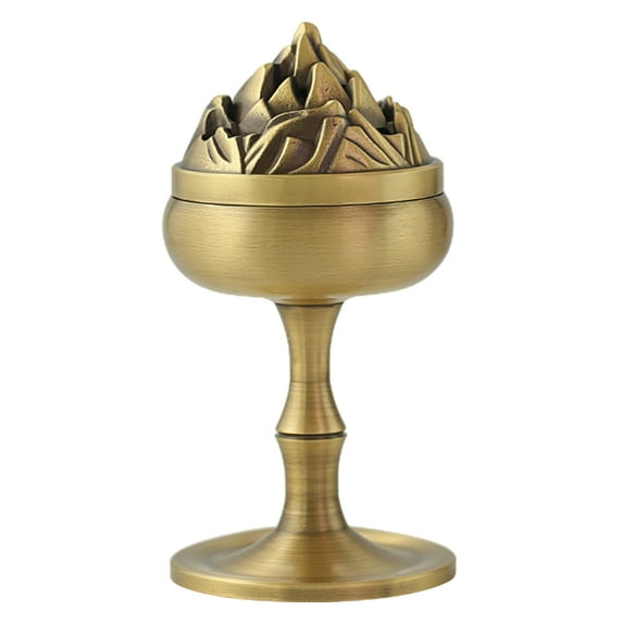 CIYISON Mountain Incense Burners Antique Incense Holder Brass Mini ...