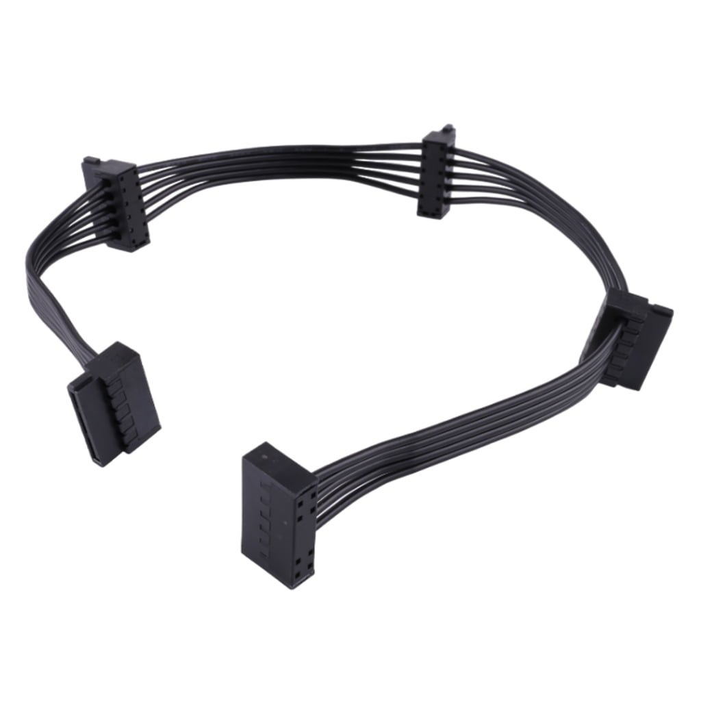 CIYISON Multi Port SATA Power Splitter Sata 15Pin 1 to 4 Sata Hard ...