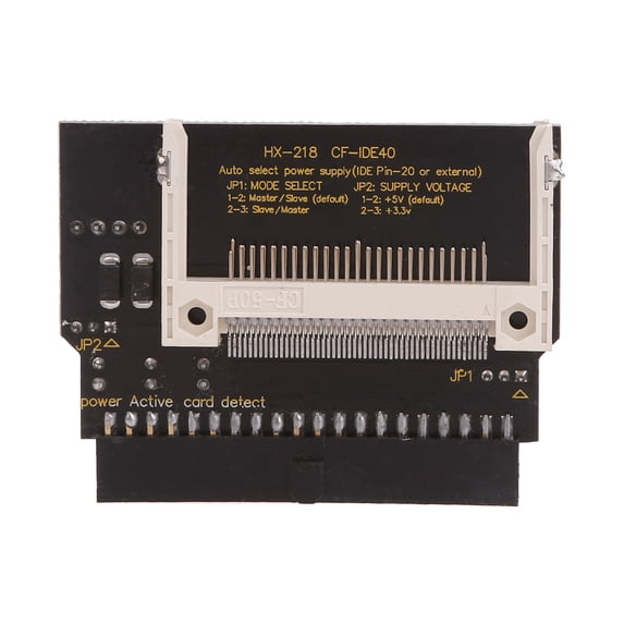 CIYISON New Black Double Sided CF Card to 3.5 Female 40 pin CF to IDE ...