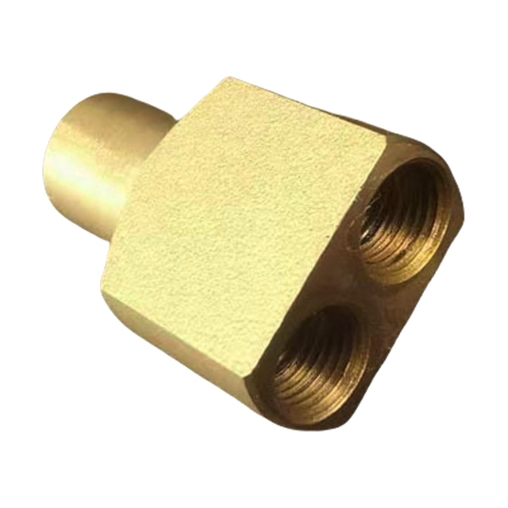 CIYISON Outdoor Gas Tanks Hose Splitter Replacement Coppers Double Head ...
