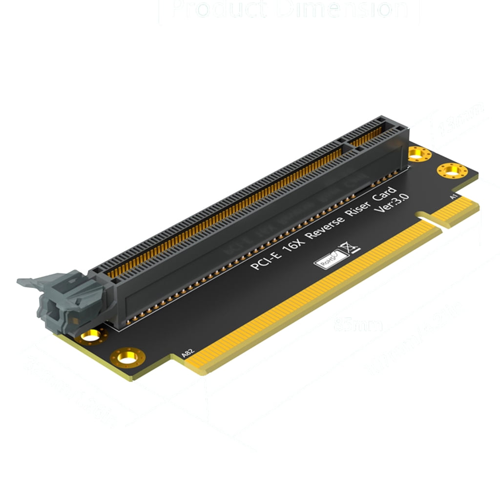 CIYISON PCIE 1X 4X 8X 16X Right Angle Risers Converters Card For Server ...