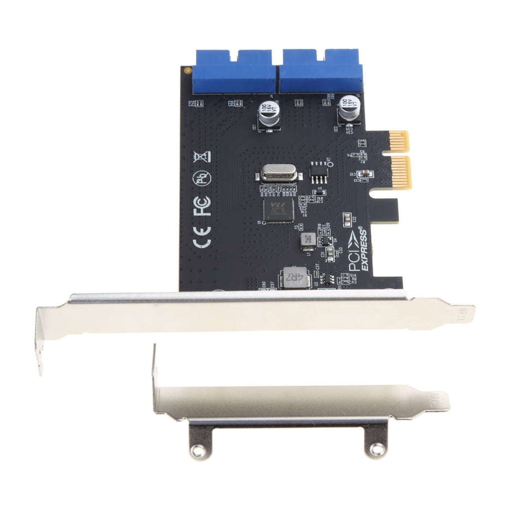 CIYISON PCIE x1x4 x8 x16 to USB 3.0 Controller Card PC Chassis Front ...