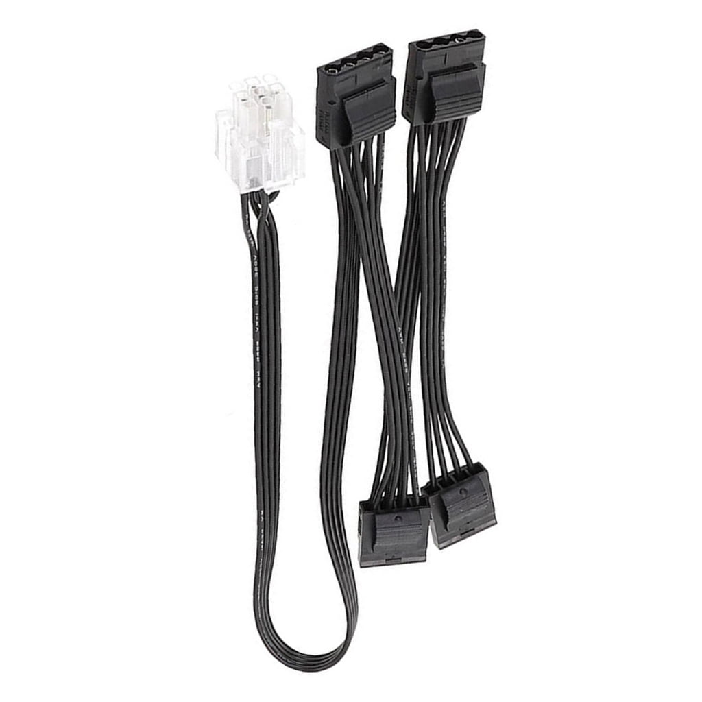 CIYISON PCIe 9Pin to 4PIN D Type X4 X3 Power Adapter Cable PCIExpress ...