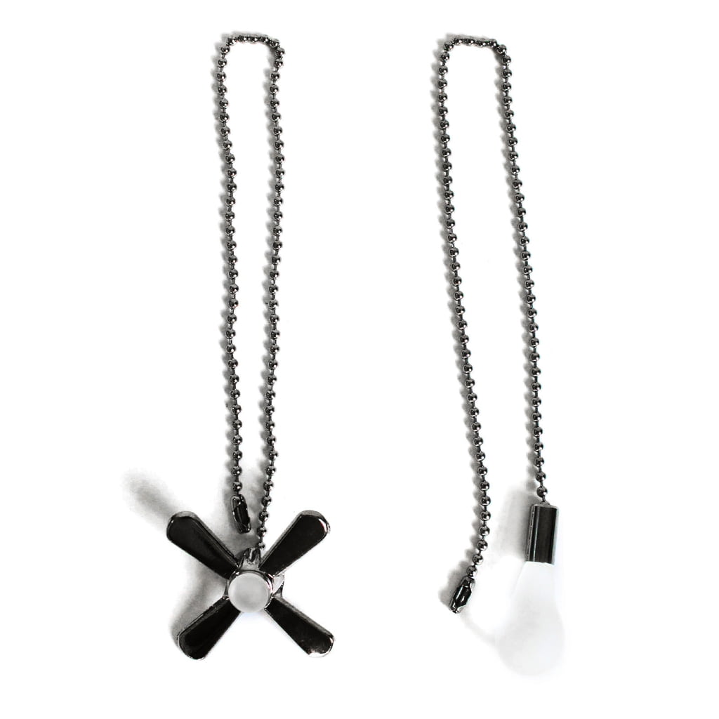CIYISON Pack of 2 Decorative Pull Chains Easy to Use & Durable Fan ...