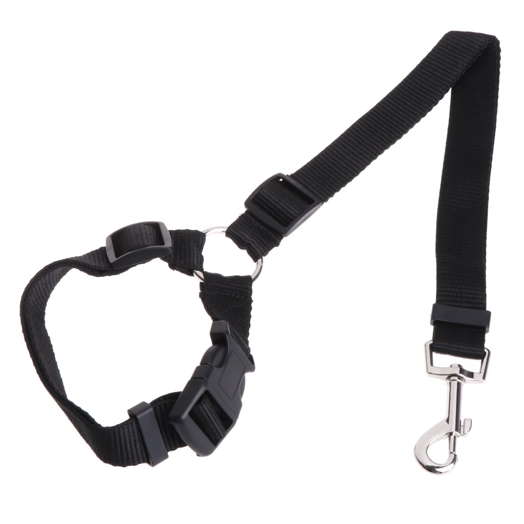 CIYISON Pet Dog Adjustable Traveling Seatbelt Car Safety Harnesses Lead ...