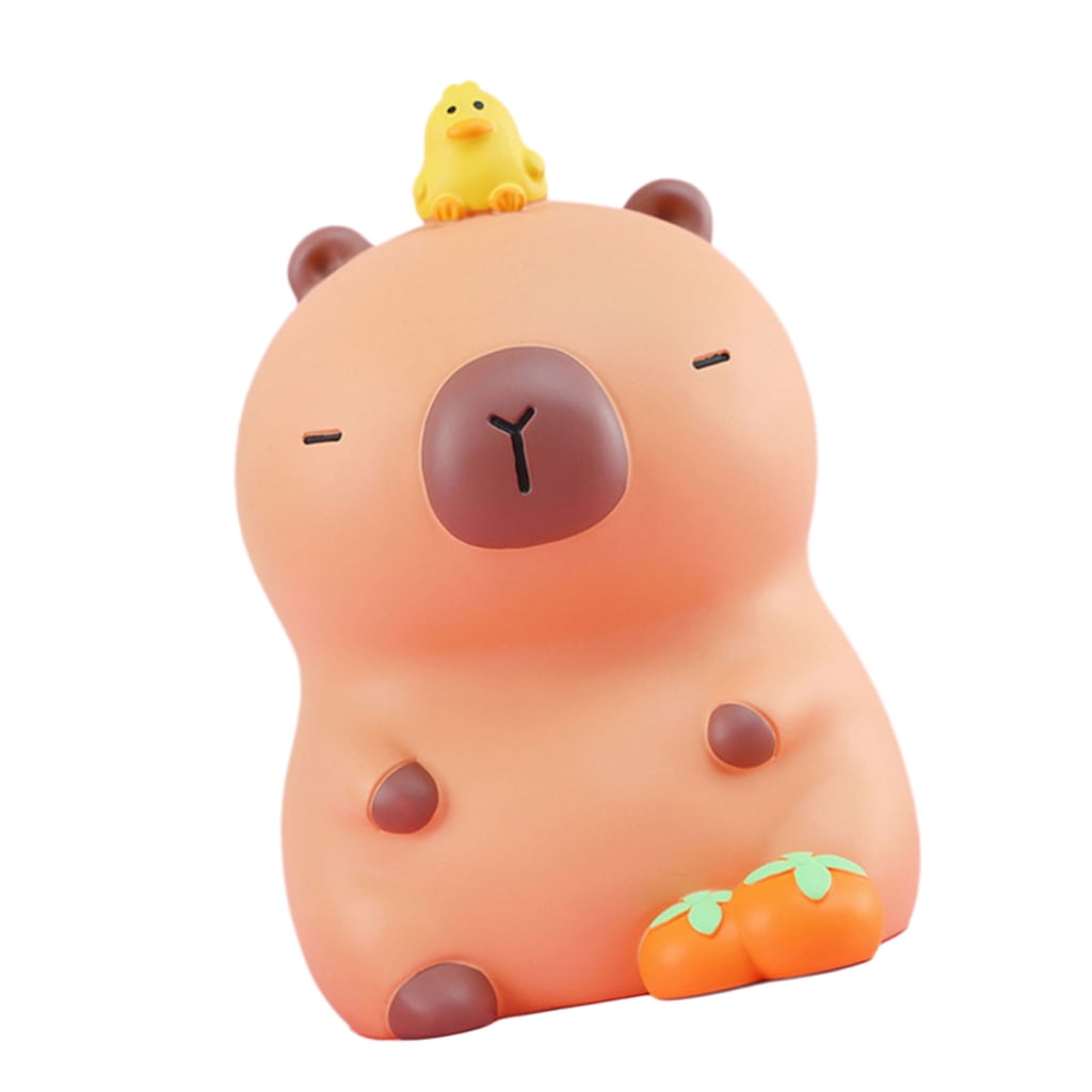 CIYISON Plastic Capybaras Piggy Banks, Small Coin Savers for Kids, Fun ...