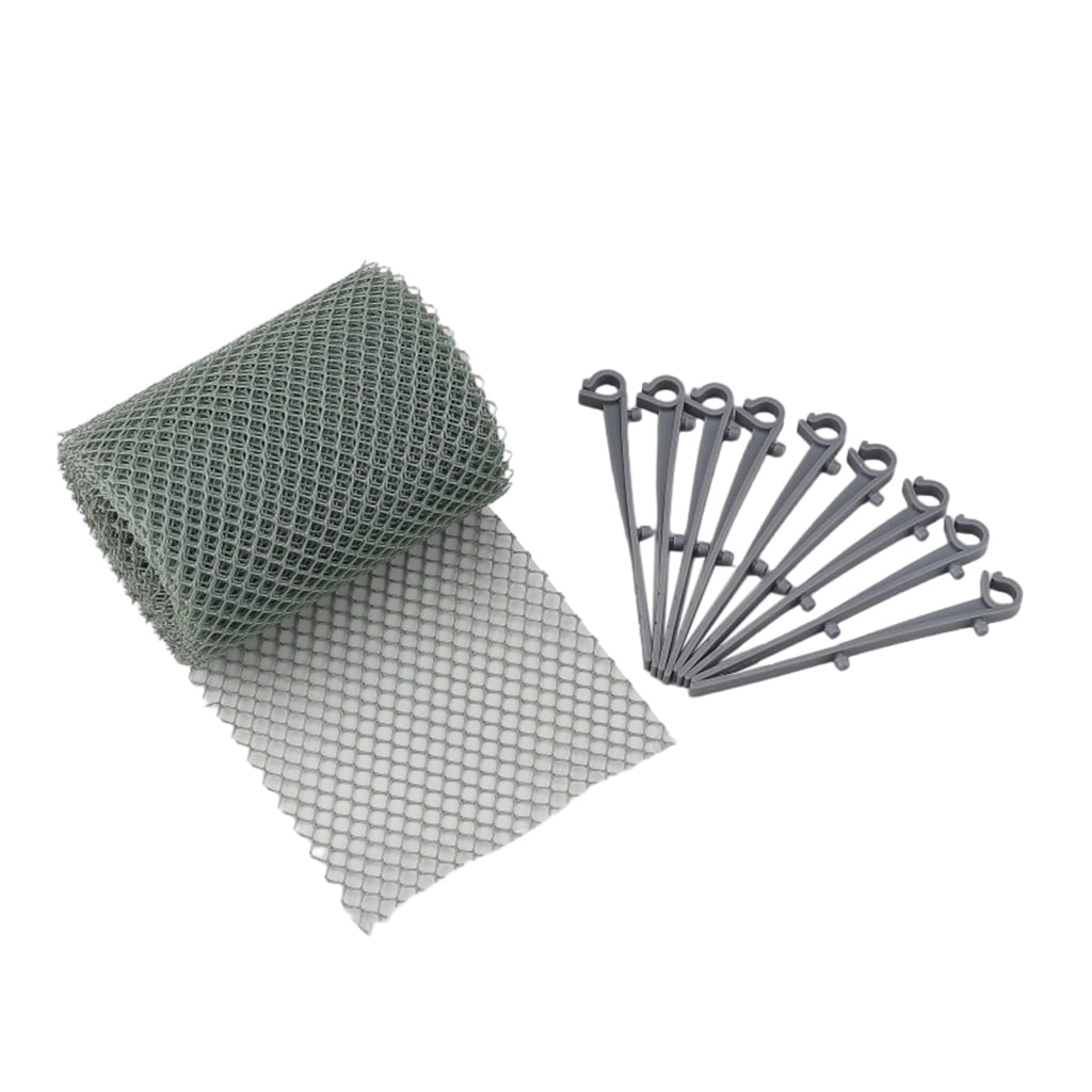 CIYISON Plastic Gutter Protective Netting Guard Heavy Duty Design Block ...
