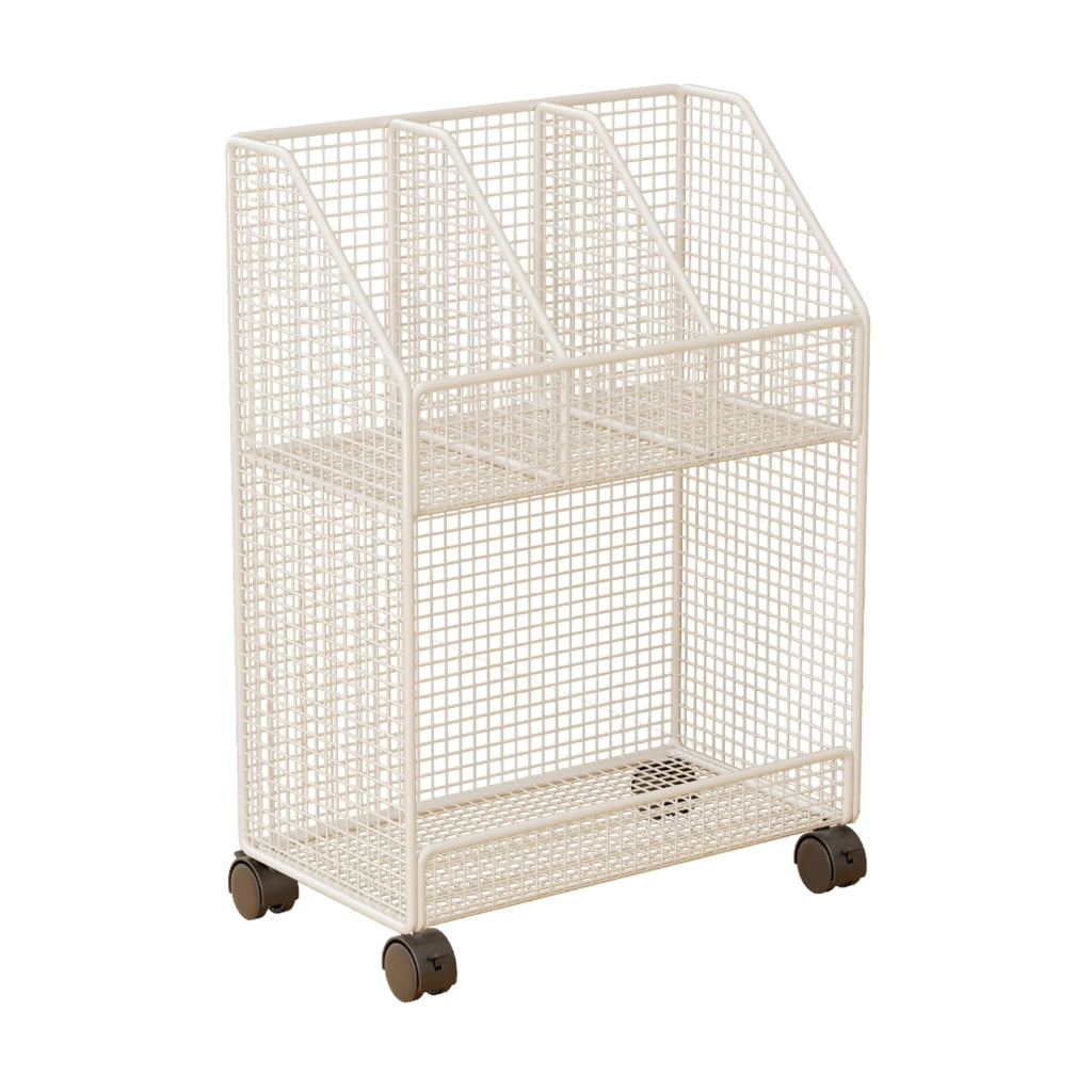 CIYISON Portable Rolling Storage Unit Stand Shelves Designed For Easy ...