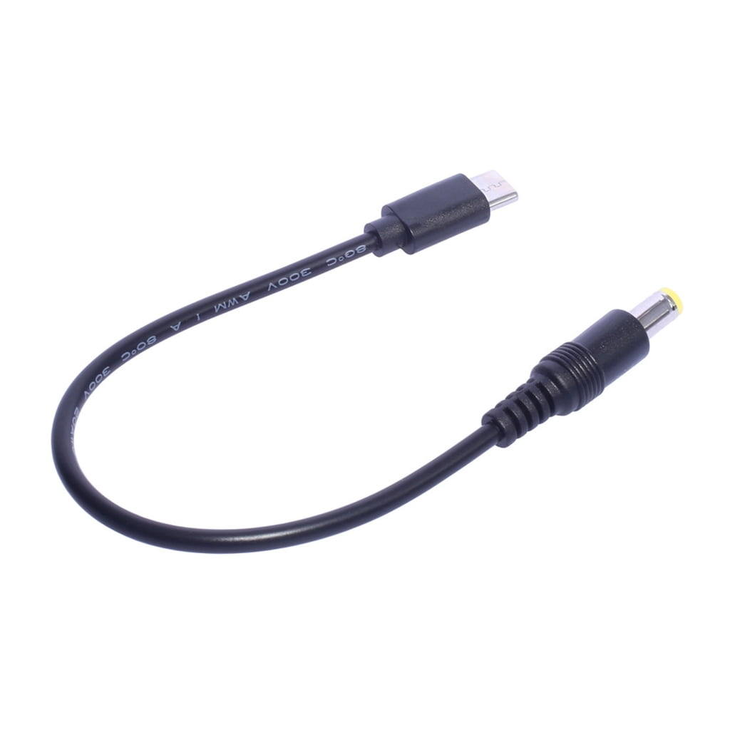 CIYISON Portable Tablet Cable, Type C Male to DC5.5x2.1mm Male Power ...