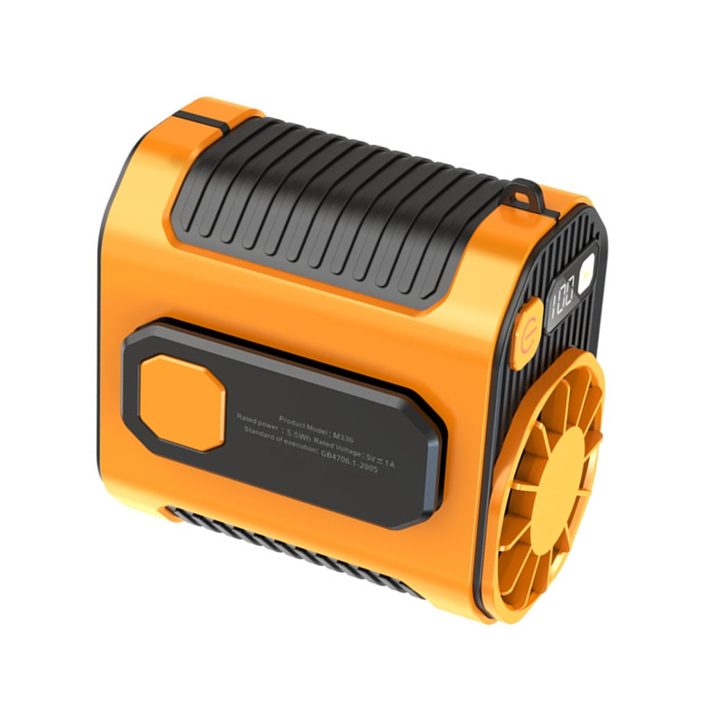 CIYISON Portable Waist Clip Fan Strong Wind Bladeless Cooling Fan 3 ...