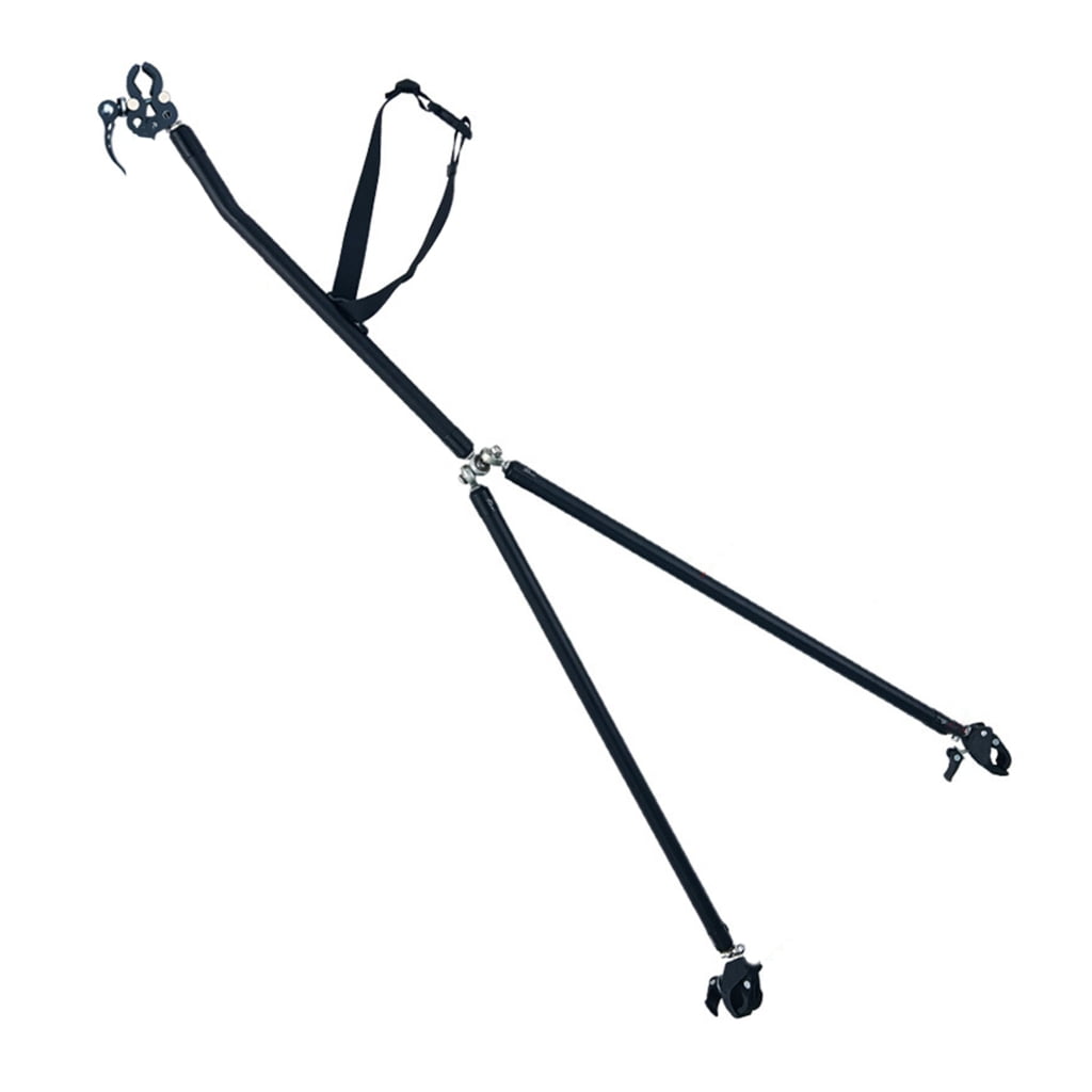 CIYISON Portables Folded Bike Trailer Tow Bar Universals Bike Trailer ...