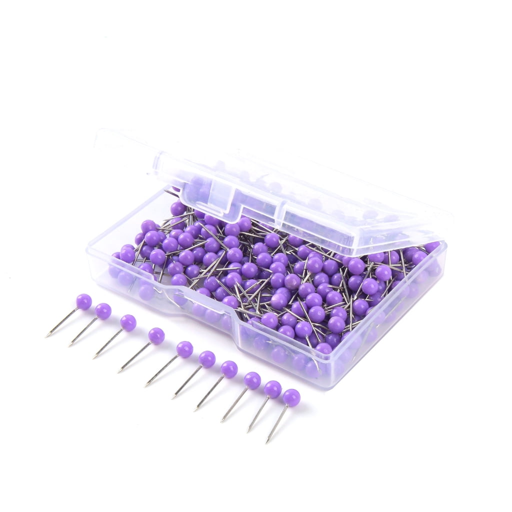 CIYISON Quilting Pin Colored Ball-shaped Long Straight Pin for Fabric ...