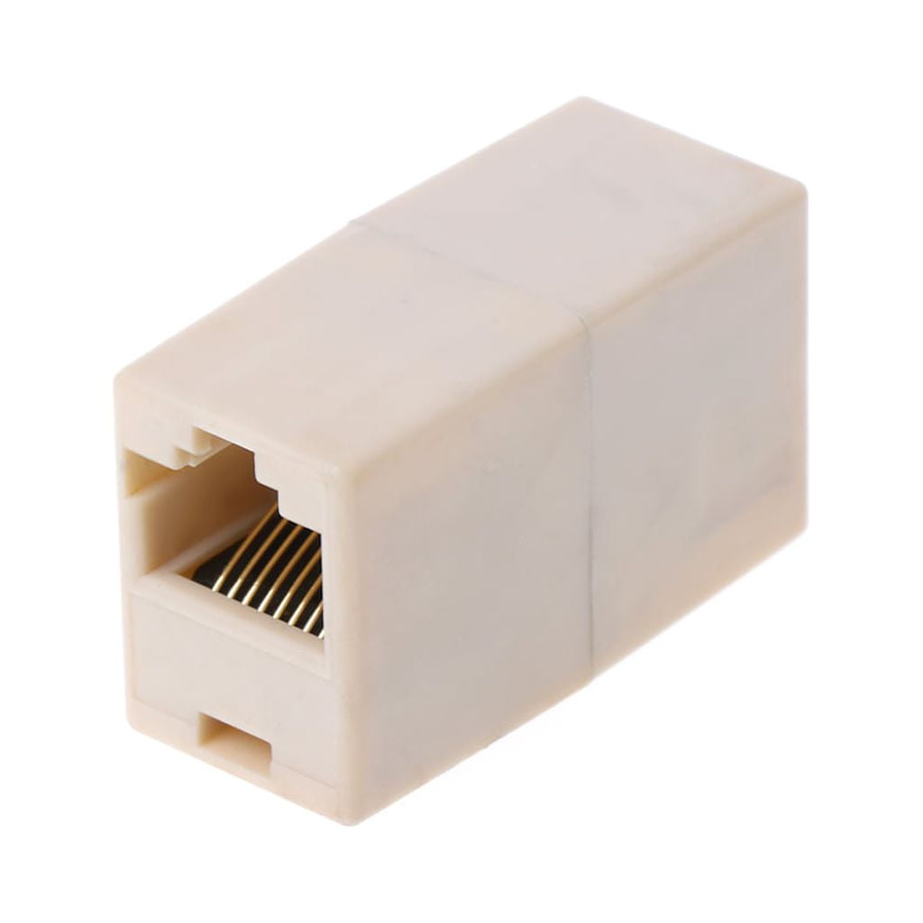 CIYISON RJ45 CAT5 Coupler Plug Network LAN Cable Extender Connector ...