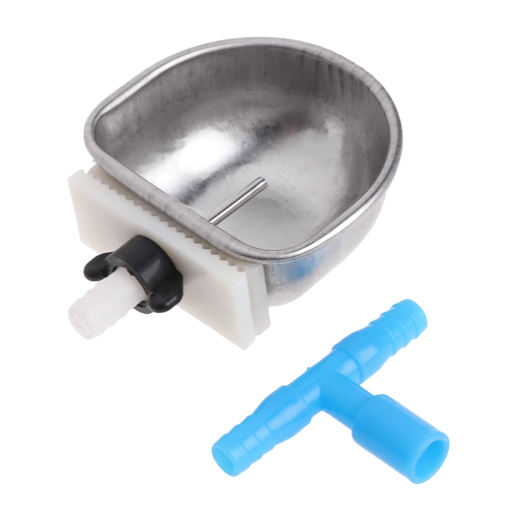 CIYISON Rabbit Water Feeder Stainless Steel Bowl Automatic Nipple ...