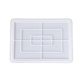 CIYISON Rectangle Tray UV Crystal Epoxy Mold Serving Plate Resin ...