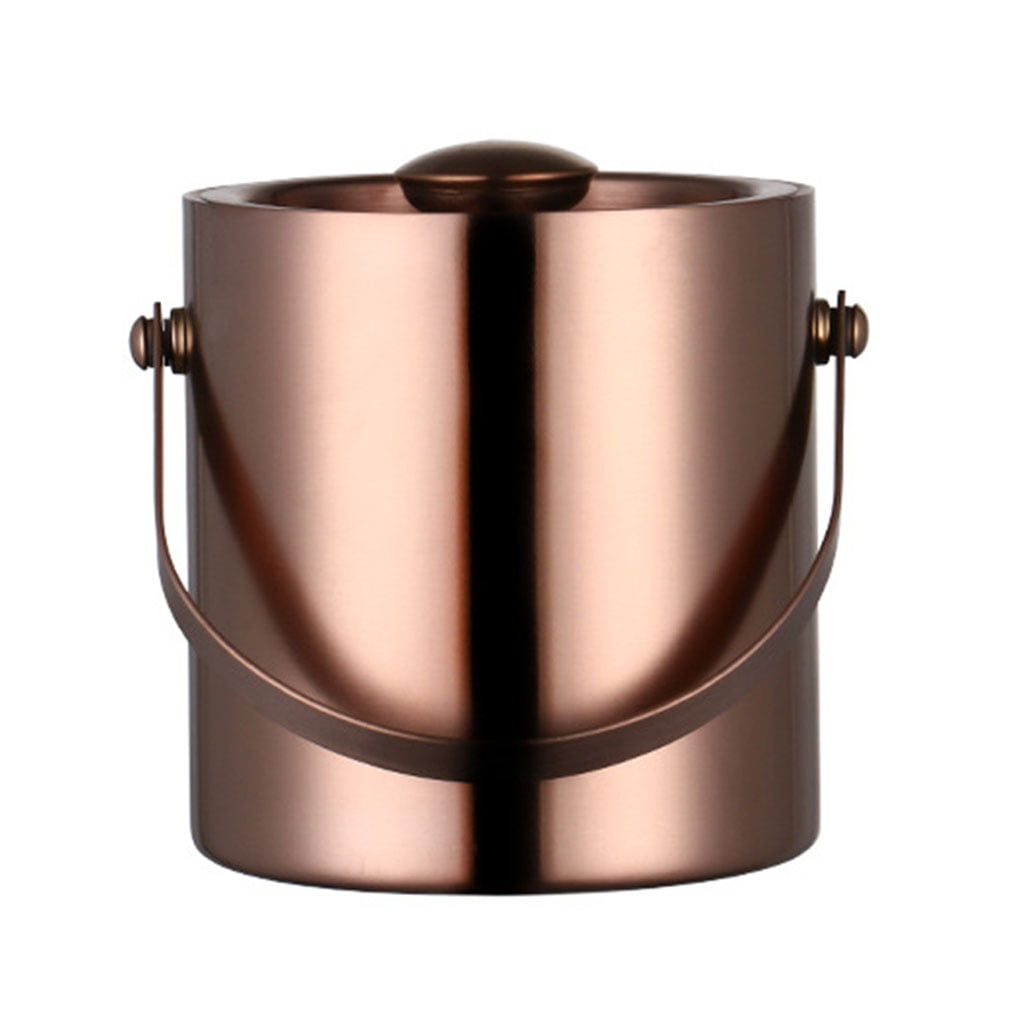CIYISON Red Wine Western Stainless Steel Ice Bucket, 3 Liter Double ...