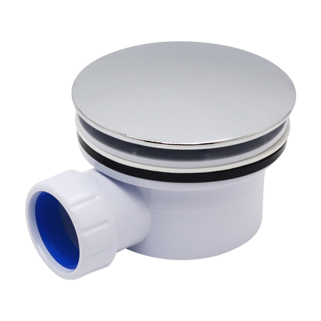 CIYISON Reliable 90mm Plastic Shower Tray Waste Chic Plastic High Flows ...