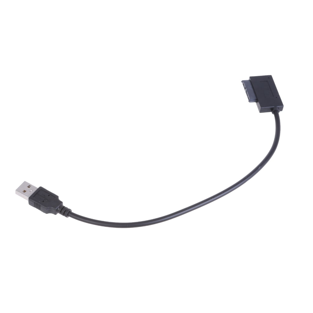 CIYISON Reliable USB2.0 to 7+6 13Pin Slimlines SATA Cable 3.39in Data ...