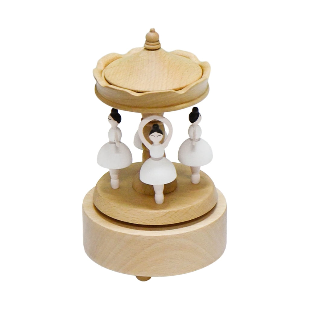 CIYISON Rotating Ballet Dance Music Box for Children Adult Valentines ...