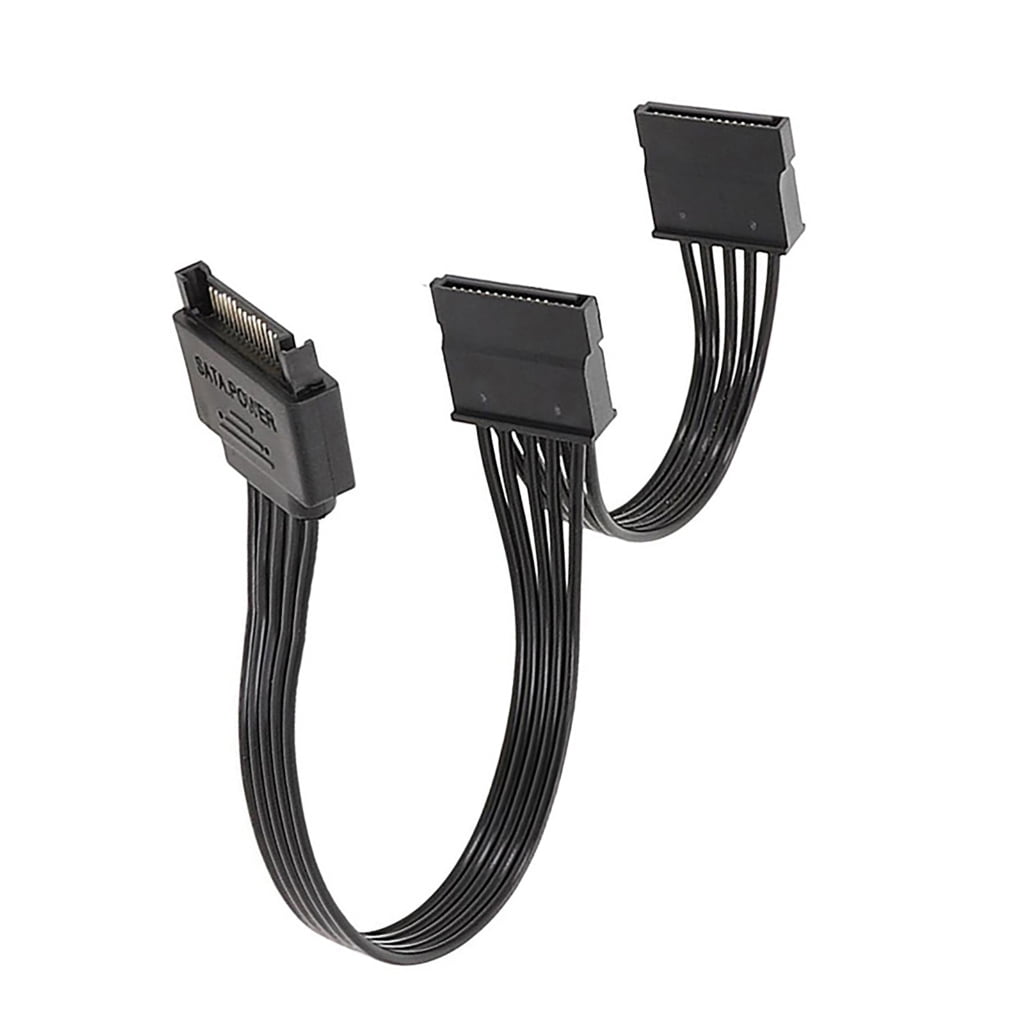 CIYISON SATA 15PIN Expansion Cable 15Pin Male to 1 2 3 4 5 Female ...