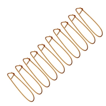 Mr. Pen Safety Pins, 300 Pack, Assorted Sizes, Golden, Anti-Rust Metal ...